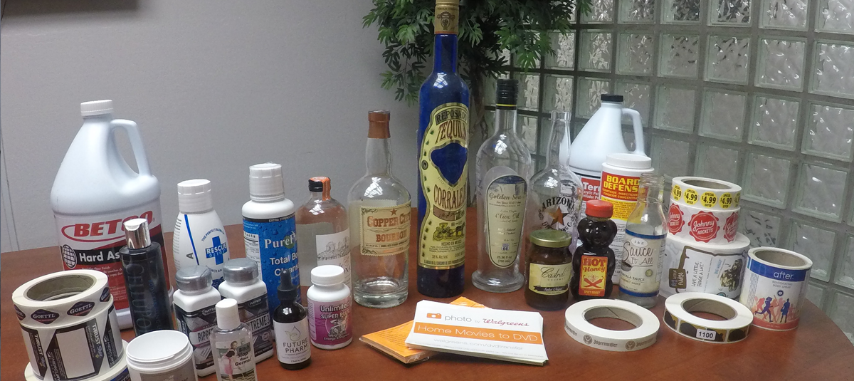 Consumer Label Samples | Arizona Custom Labels | Southwest Label